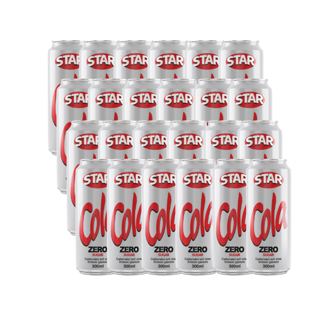 Star cola zero sugar - 24 x 300ml cans – 11th Hr